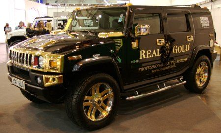 Gold Plated Hummer